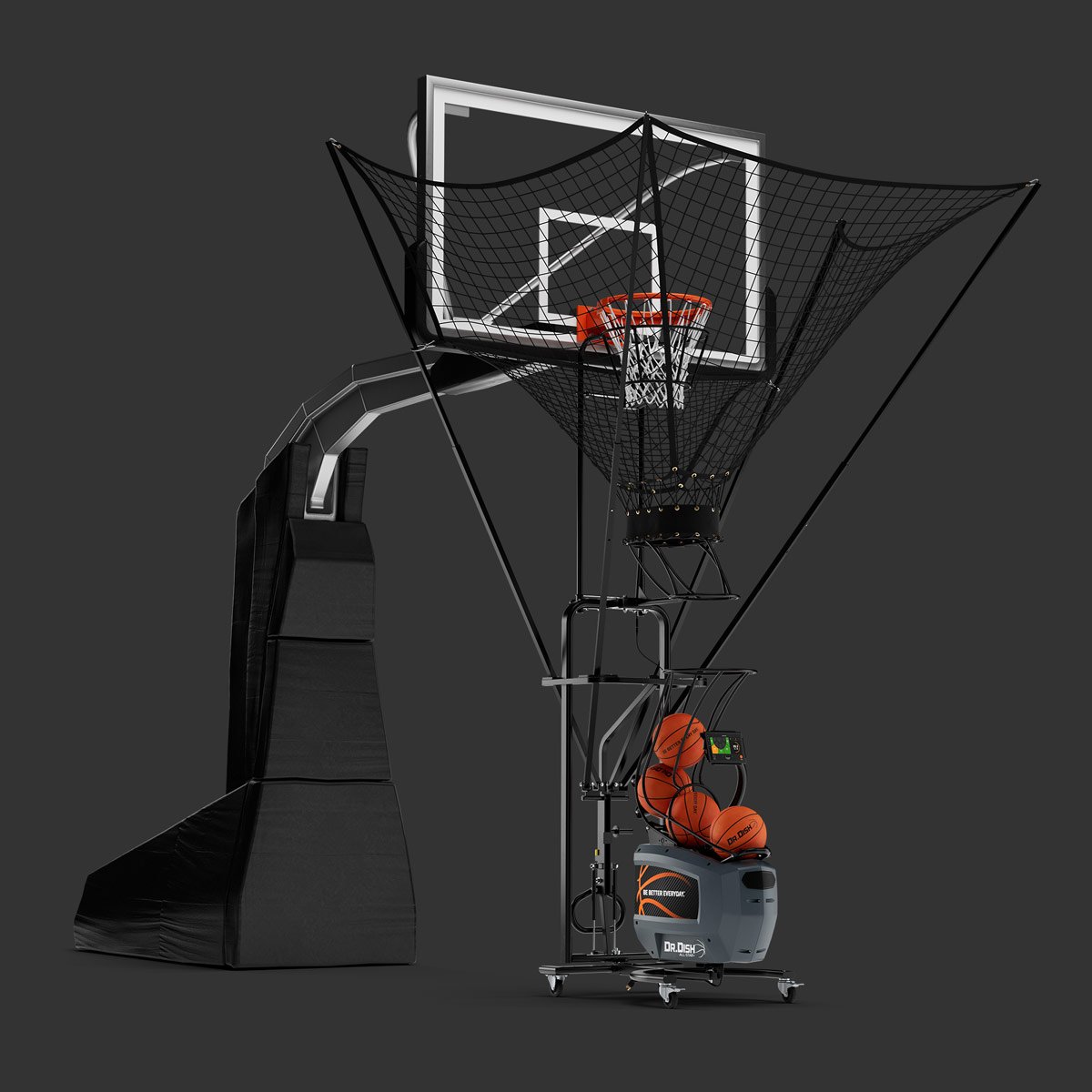 Dr. Dish All-Star+ Basketball Shooting Machine | Dr. Dish Basketball