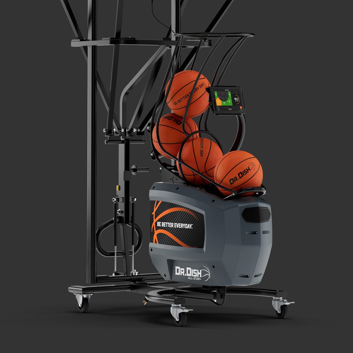 Dr. Dish All-Star+ Basketball Shooting Machine | Dr. Dish Basketball