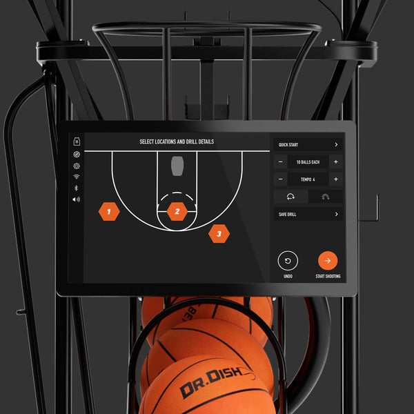Dr. Dish CT+ Basketball Shooting Machine | Dr. Dish Basketball