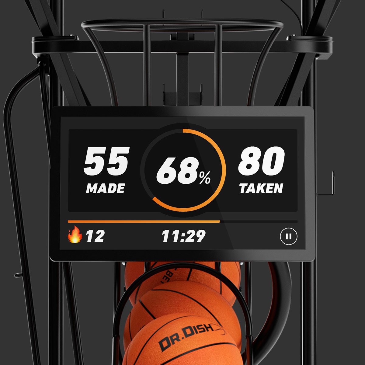 Dr. Dish CT+ Basketball Shooting Machine | Dr. Dish Basketball