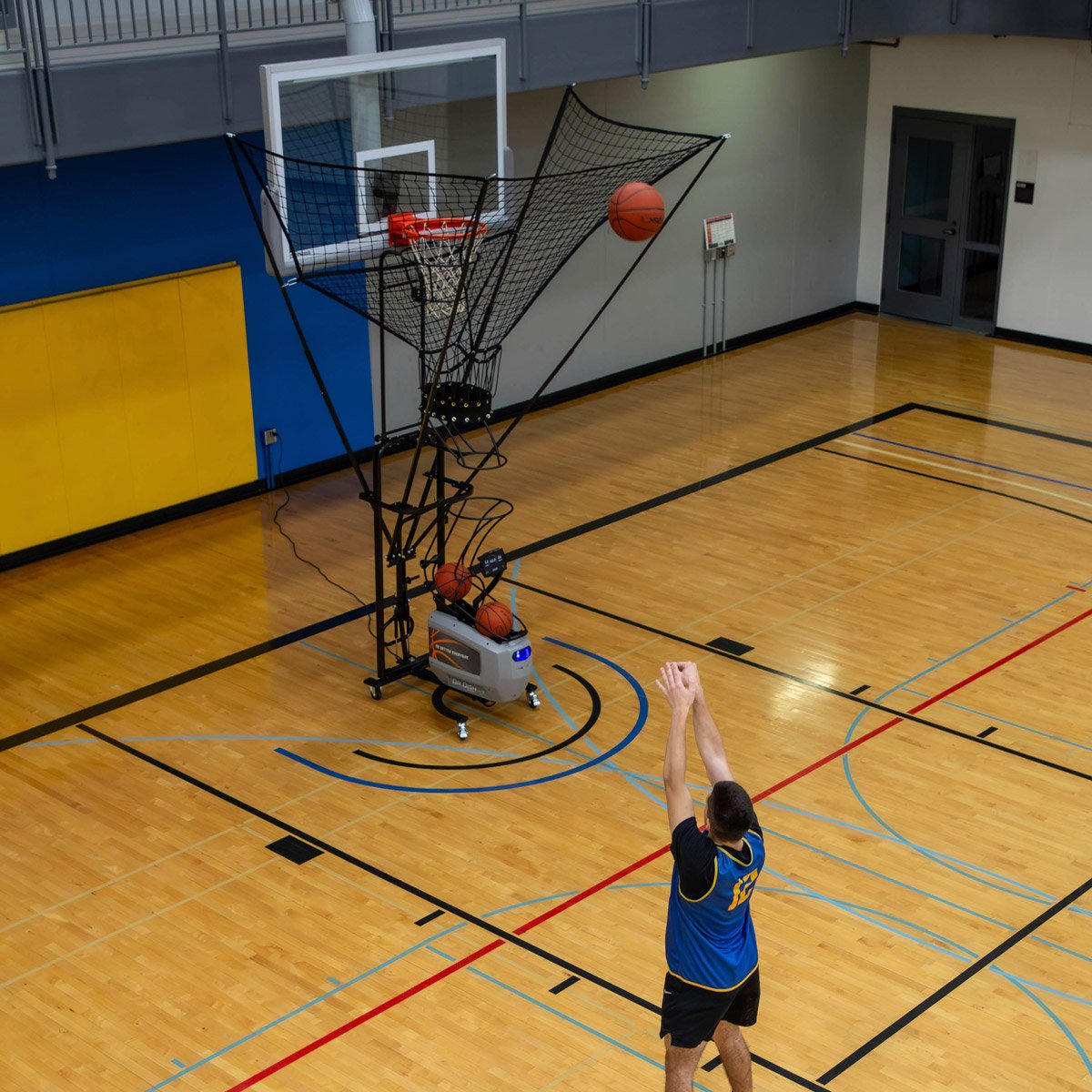 Dr. Dish Rebel+ Basketball Shooting Machine | Dr. Dish Basketball