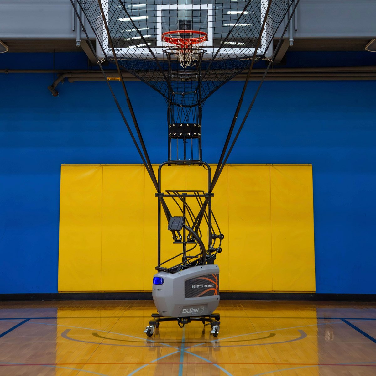 Dr. Dish Rebel+ Basketball Shooting Machine | Dr. Dish Basketball