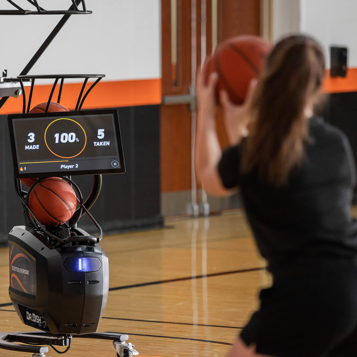 Dr. Dish CT+ Basketball Shooting Machine | Dr. Dish Basketball