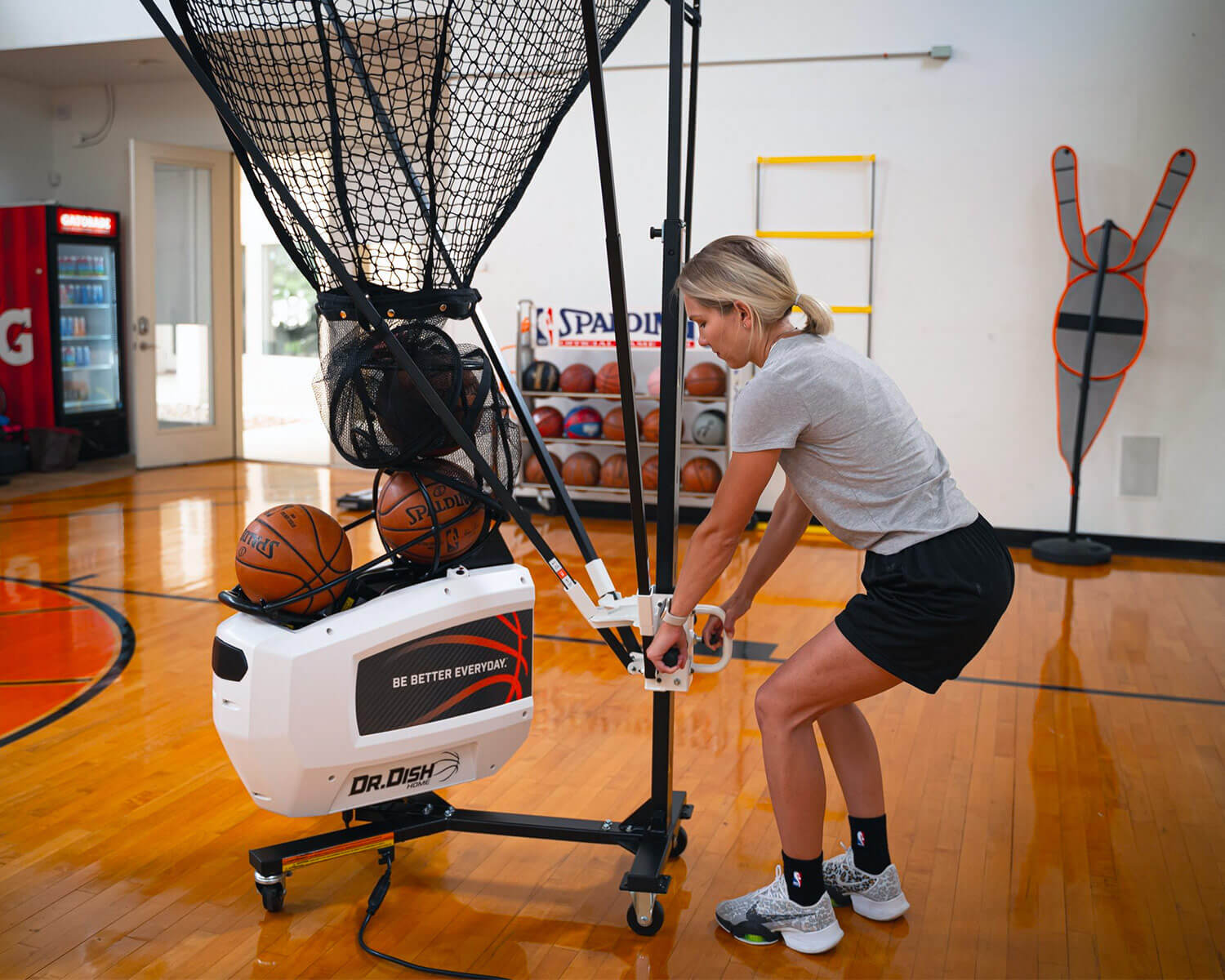 Dr. Dish Home Basketball Shooting Machine | Dr. Dish Basketball