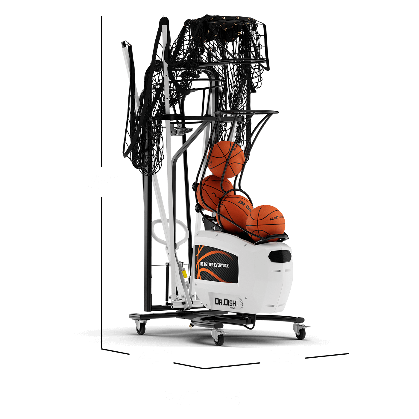 Dr. Dish Home Basketball Shooting Machine | Dr. Dish Basketball