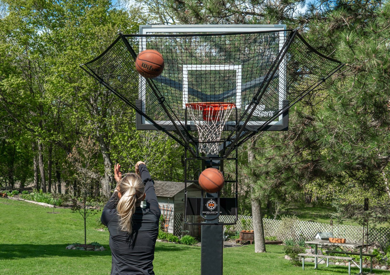 High Rep Basketball Shot Trainer | Dr. Dish Basketball