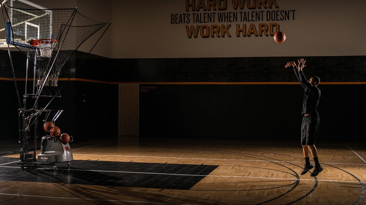 The Best Basketball Shooting Machine - Dr. Dish Basketball