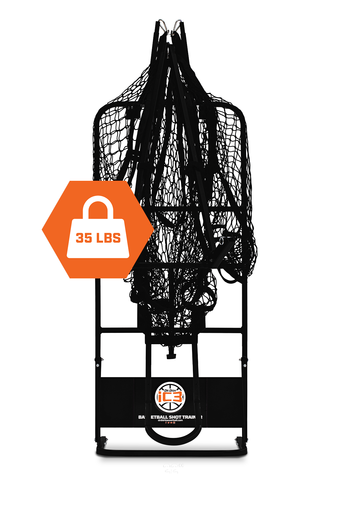 High Rep Basketball Shot Trainer | Dr. Dish Basketball