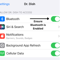 Troubleshooting the Bluetooth connection on your Dr. Dish Home to your ...