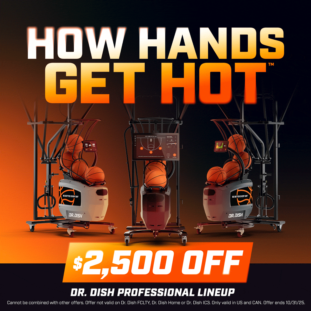 Dr. Dish CT+ Basketball Shooting Machine | Dr. Dish Basketball
