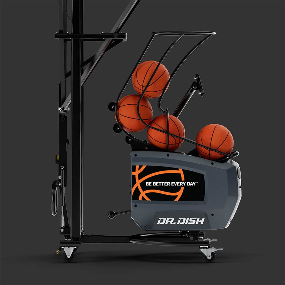 Dr. Dish All-Star+ Basketball Shooting Machine | Dr. Dish Basketball