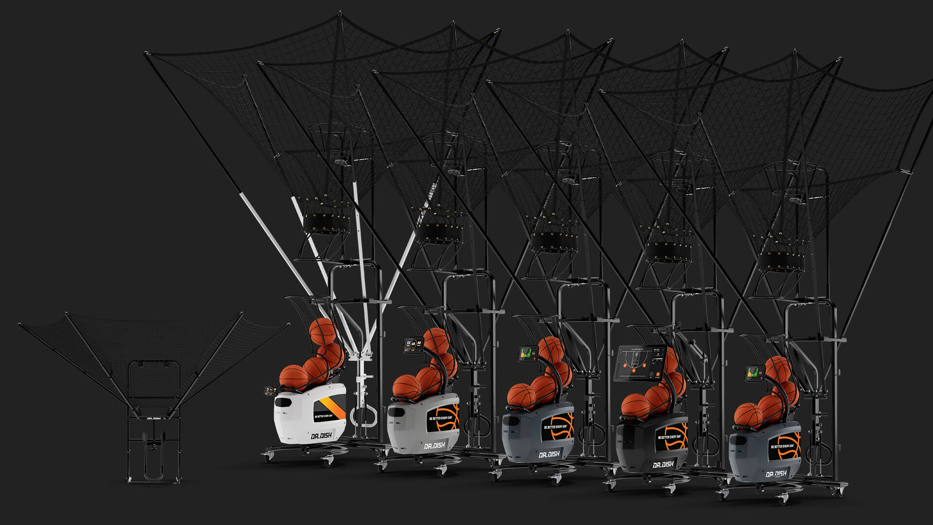 Dr. Dish Basketball Shooting Machines